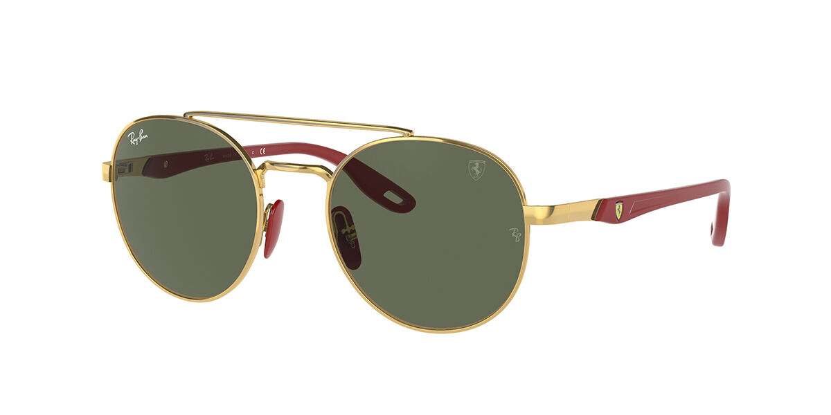 Ray-Ban RB3696M F02971 Sunglasses Gold | VisionDirect Australia