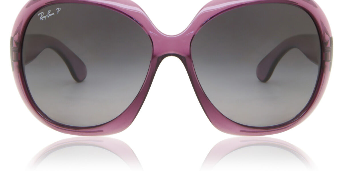 Ray-Ban RB4098 Jackie Ohh II Polarized 6591T3 Sunglasses Transparent ...