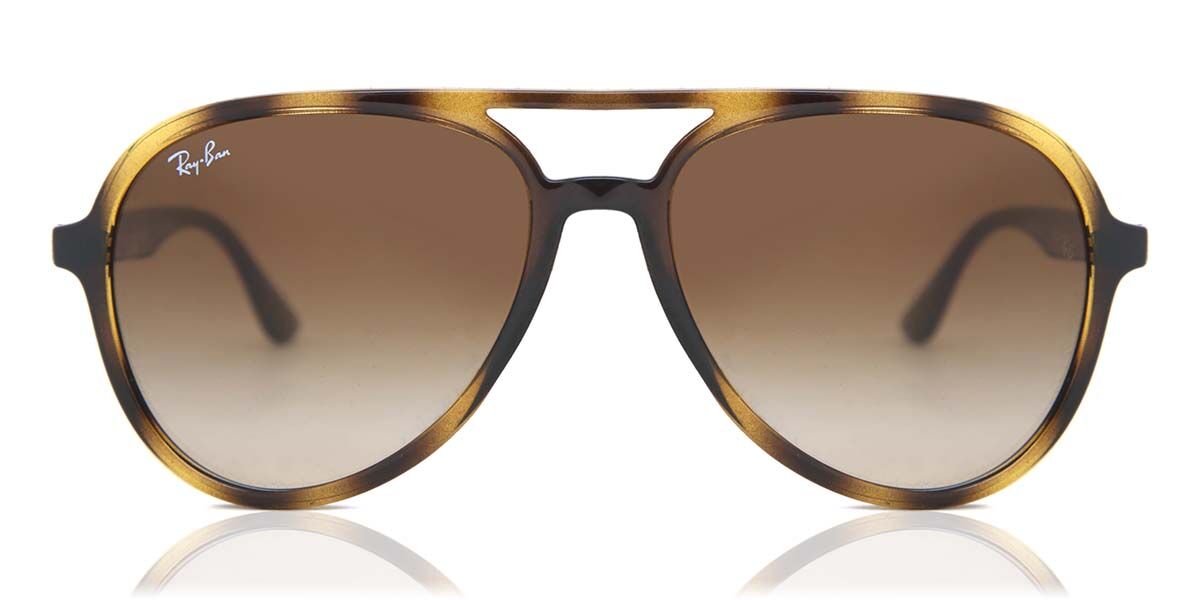 Ray-Ban RB4376 710/13 Sunglasses Tortoise | SmartBuyGlasses UK
