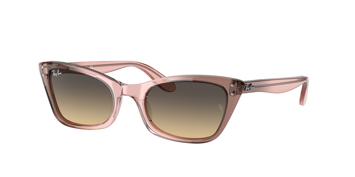 Ray Ban RB2299 Lady Burbank 1344BG Sunglasses Transparent Pink ...