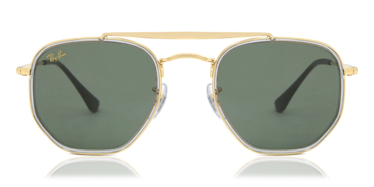 Ray-Ban RB3648M The Marshal II 923931 Sunglasses Gold | SmartBuyGlasses ...