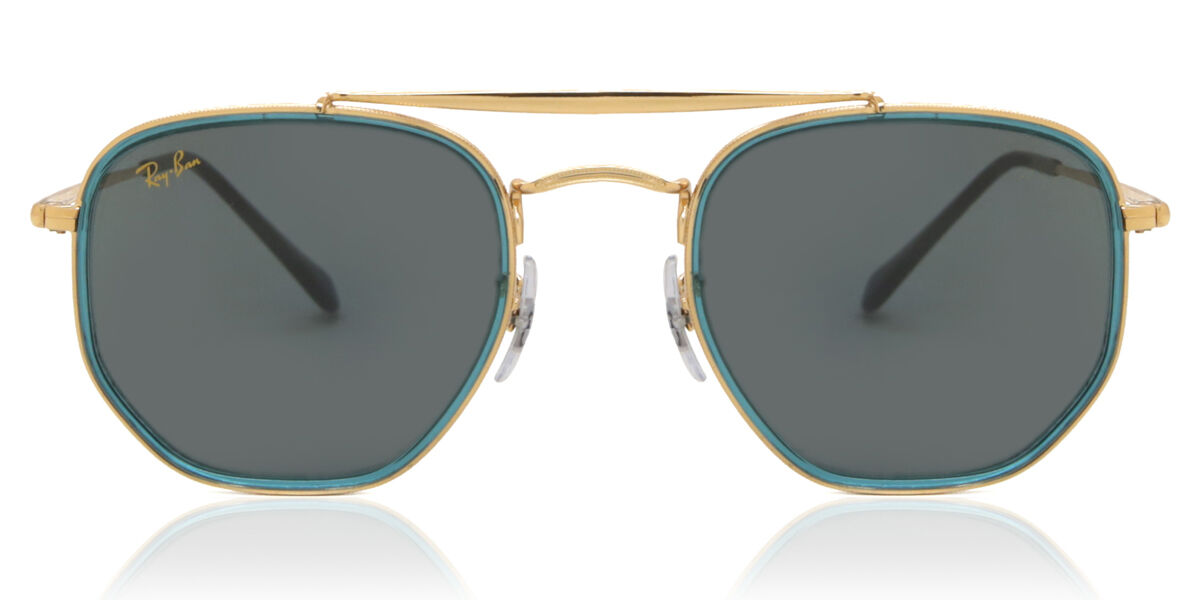 Ray-Ban RB3648M The Marshal II 9241R5 Sunglasses Gold | VisionDirect ...