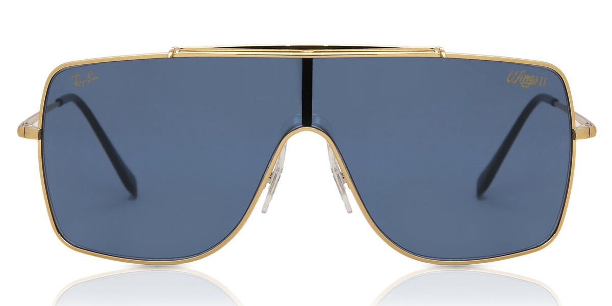 Ray-Ban RB3697 Wings II 924580 Sunglasses Gold | VisionDirect Australia
