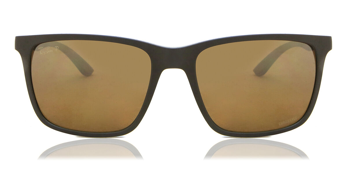 Ray-Ban RB4385 6124A3 Sunglasses Brown | VisionDirect Australia