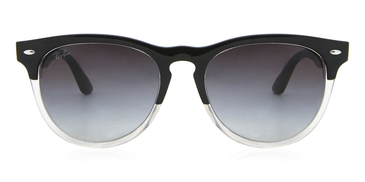 RB4471 Iris sunglasses Black on Clear Two-Tone | SmartBuyGlasses US