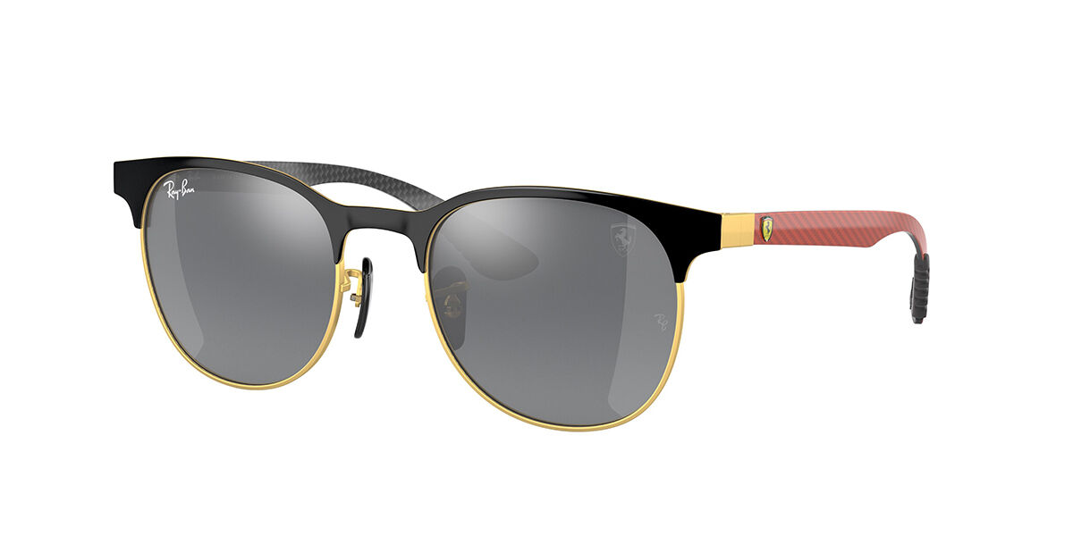 Ray-Ban RB8327M F0816G Sunglasses in Black on Gold | SmartBuyGlasses USA