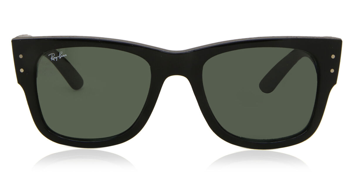 Ray-Ban RB0840SF Mega Wayfarer Asian Fit 901/31 Sunglasses in Shiny ...