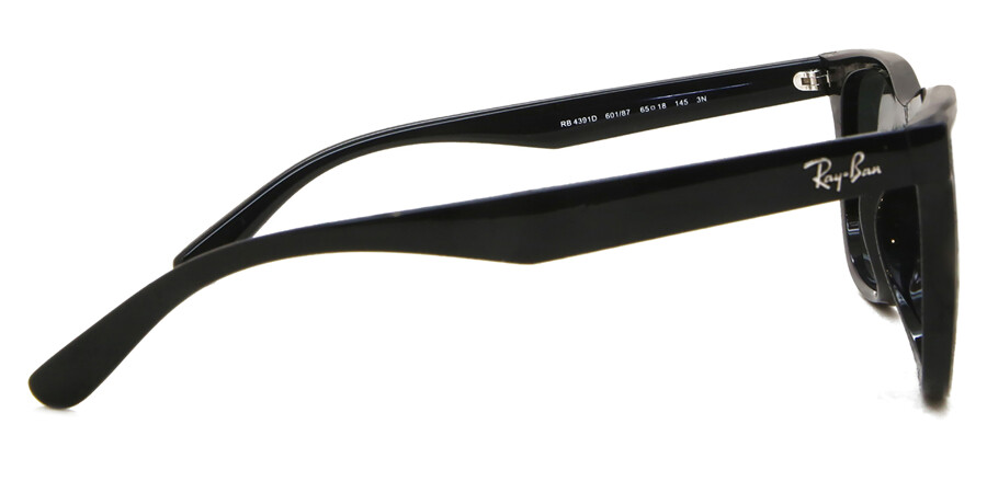 RB4391D Asian Fit sunglasses Shiny Black | SmartBuyGlasses US