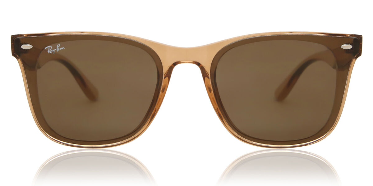 Ray-Ban RB4391D Asian Fit 647673 Sunglasses in Transparent Brown ...