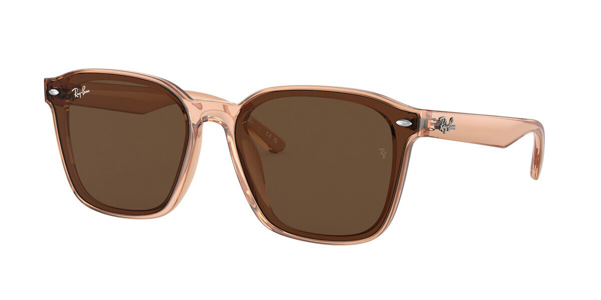 Ray Ban RB4392D Asian Fit 647673 Sunglasses Transparent Brown ...