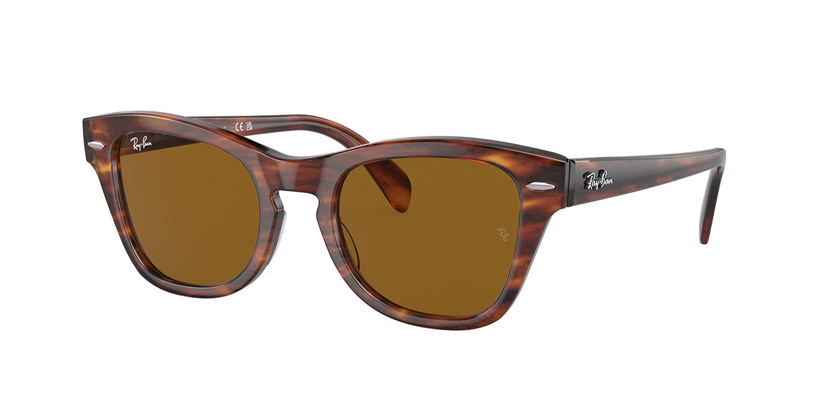 Ray-Ban RB0707S 954/33 Sunglasses Striped Tortoise | VisionDirect Australia