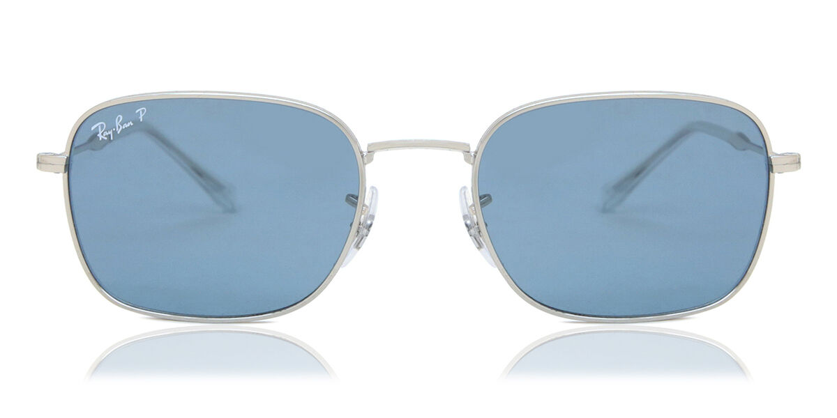 Ray-Ban RB3706 Asian Fit Polarized 003/S2 Sunglasses in Silver ...