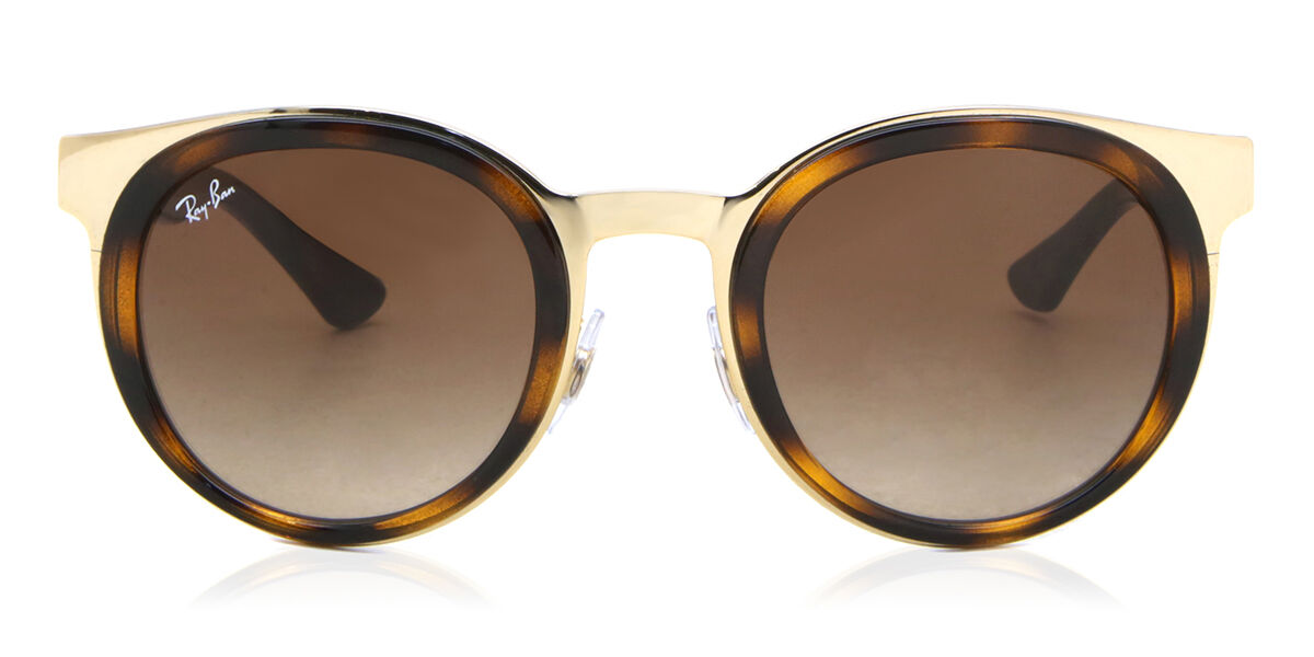 Ray-Ban RB3710 Bonnie Asian Fit 001/13 Sunglasses in Tortoise on Gold ...