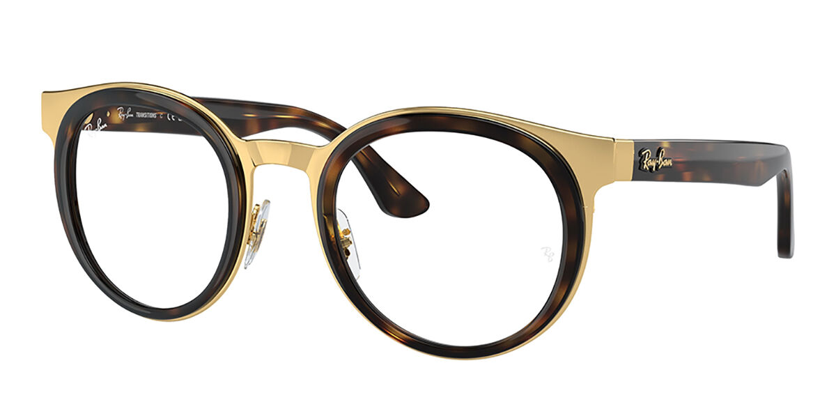 Ray-Ban RB3710 Bonnie Asian Fit 001/M1 Ovalado Tortoise on Gold ...