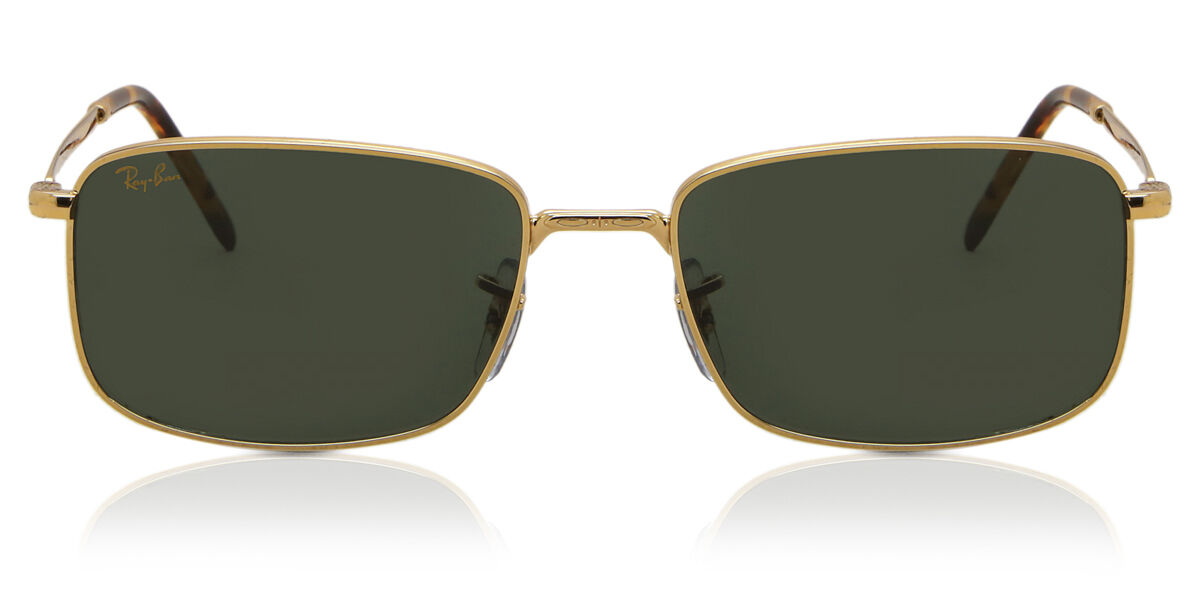 Ray-Ban RB3717 Asian Fit 919631 Sunglasses in Gold | SmartBuyGlasses USA