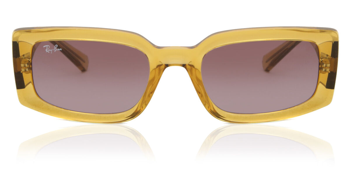 Ray-Ban RB4395 Kiliane 66828H Sunglasses in Transparent Yellow ...