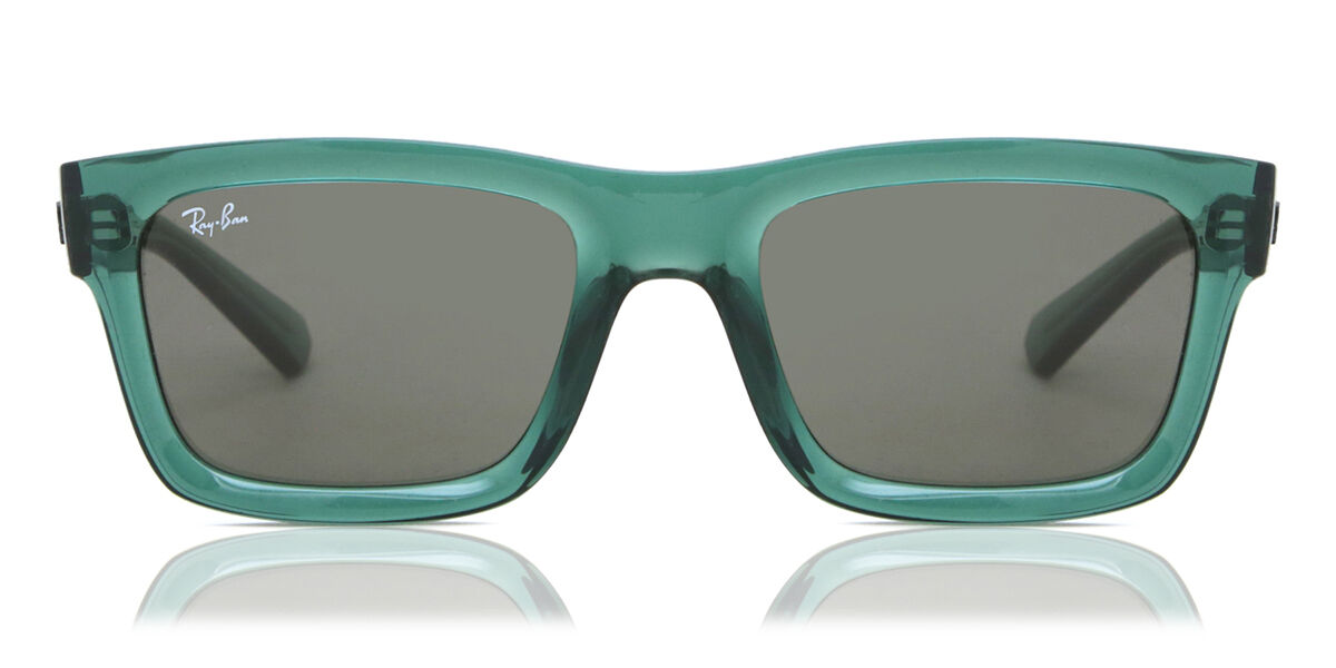 Ray-Ban RB4396 Warren 6681/3 Sunglasses in Transparent Green ...