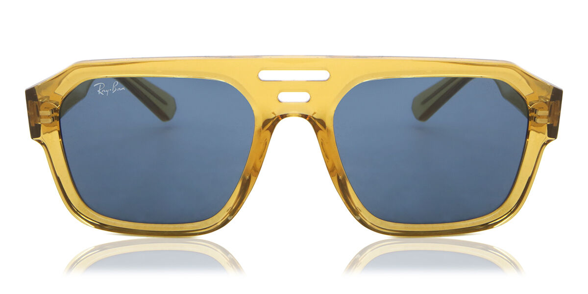 Lunettes de Soleil Ray-Ban RB4397 Corrigan 668280 Transparent Yellow ...