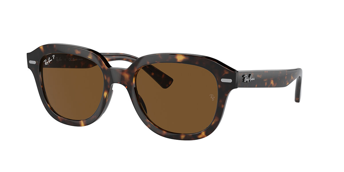 Ray-Ban RB4398 Erik Polarized 902/57 Sunglasses Dark Tortoise ...