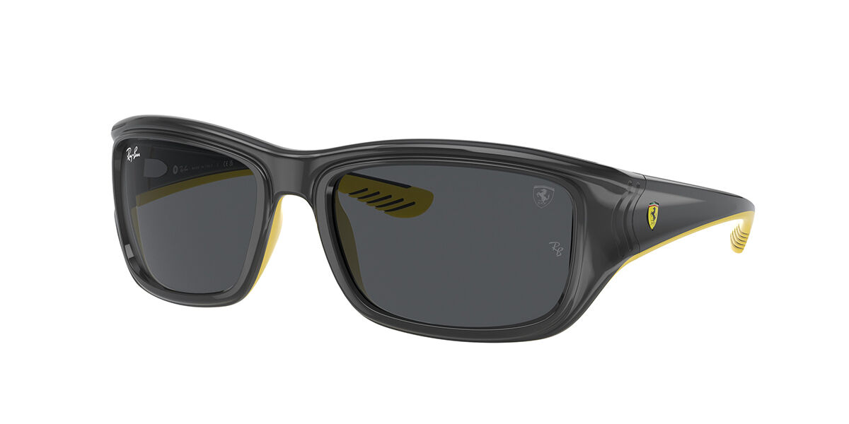 Lentes de sol Ray-Ban RB4405M F62487 Envolvente Grey on Yellow ...