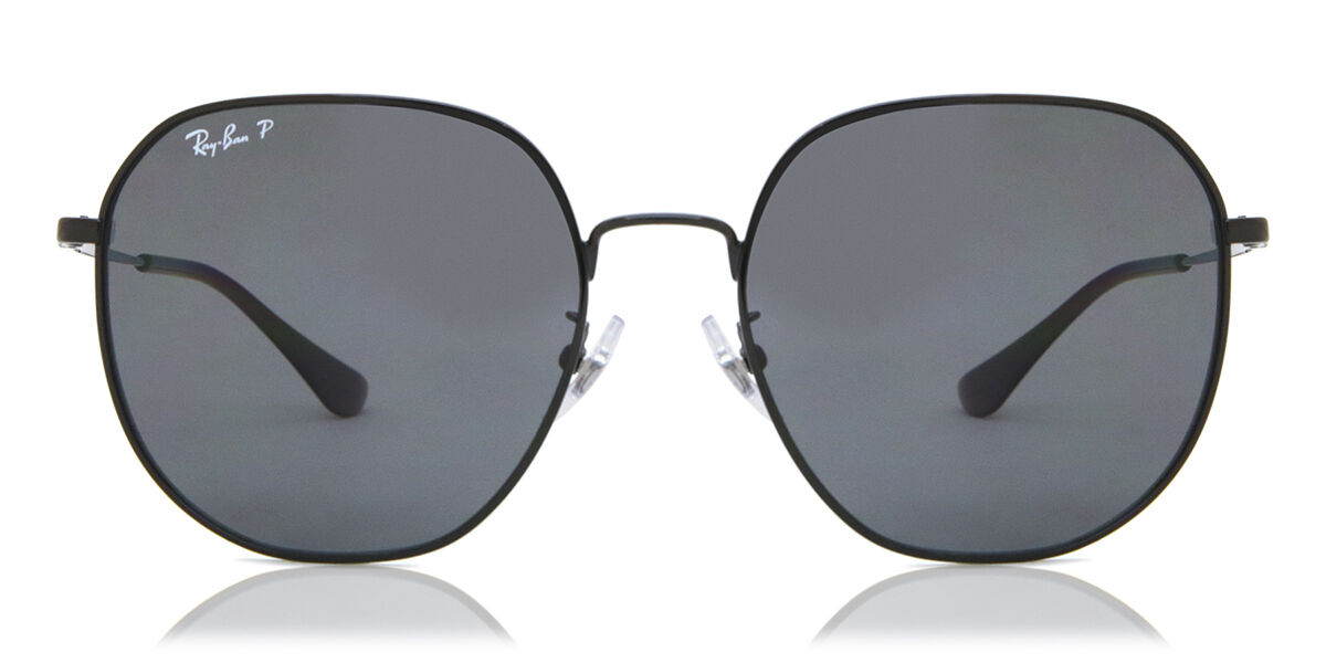 Ray-Ban RB3680D Asian Fit Polarized 002/81 Sunglasses in Black ...