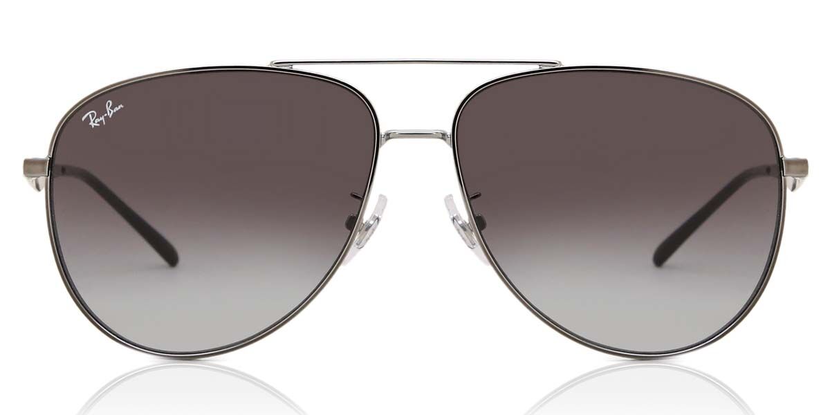 Ray-Ban RB3712D Asian Fit 004/8G Sunglasses in Gunmetal ...