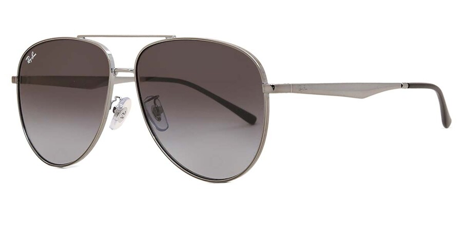 RB3712D Asian Fit sunglasses Gunmetal | SmartBuyGlasses US
