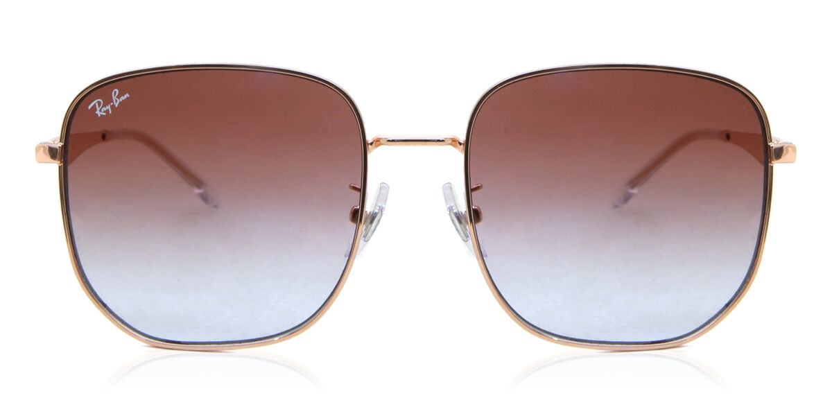 Ray-Ban RB3713D Asian Fit 9202I8 Sunglasses in Rose Gold ...