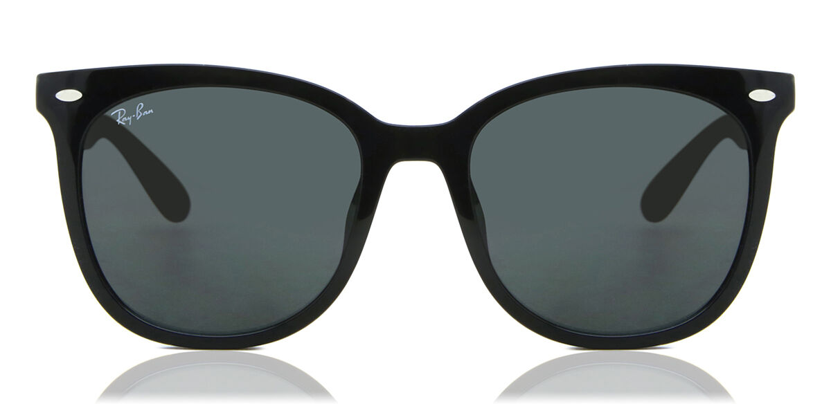 Ray-Ban RB4379D Asian Fit 601/87 Sunglasses in Black | SmartBuyGlasses USA