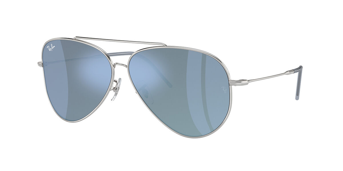 Ray-Ban RBR0101S Aviator Reverse 003/GA Sunglasses Silver ...