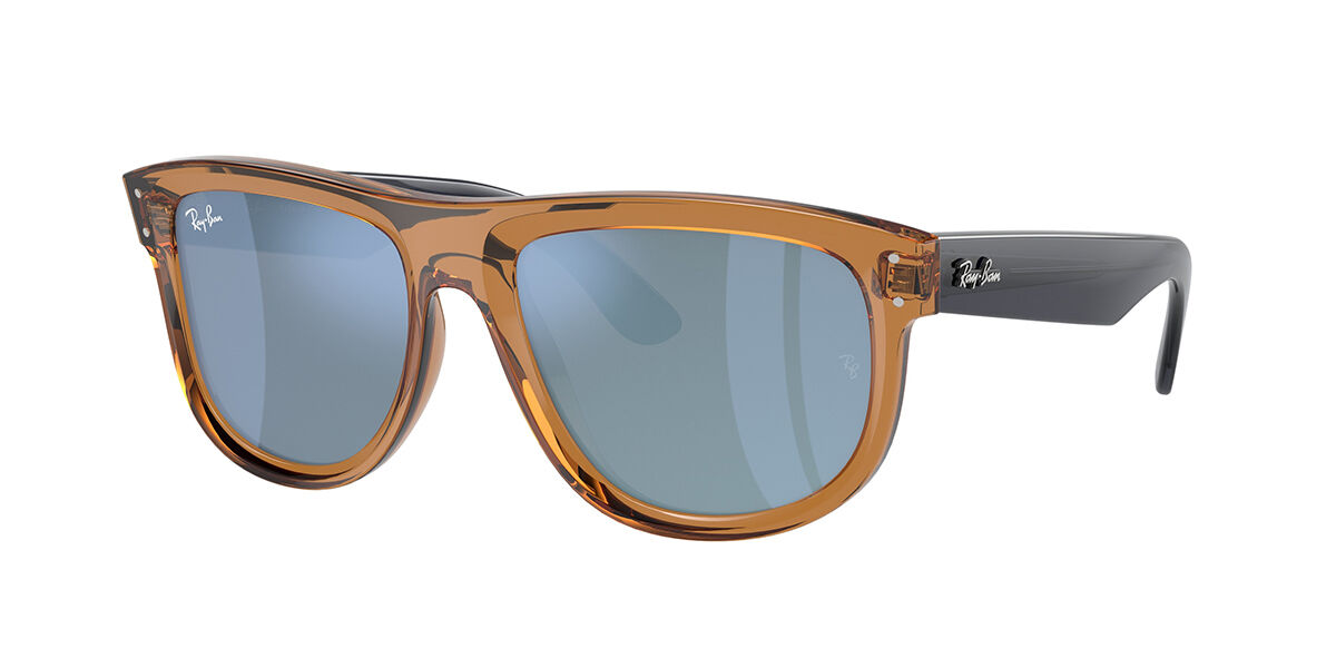 Ray-Ban RBR0501S Boyfriend Reverse 6711GA Sunglasses Transparent Camel ...