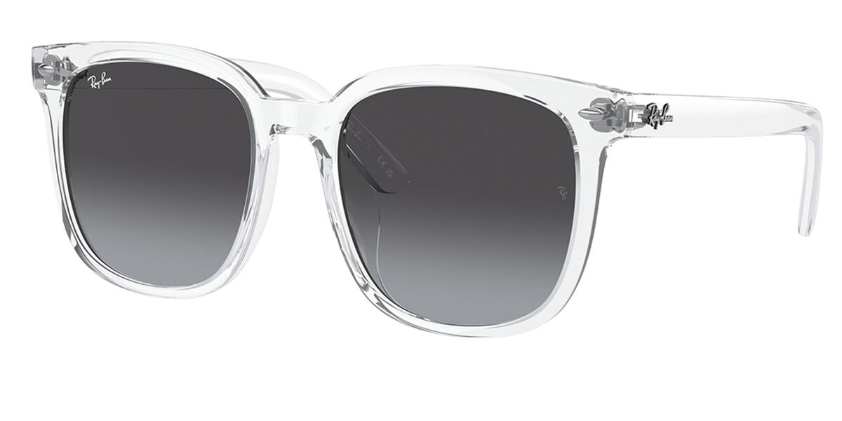 Ray-Ban RB4401D Asian Fit 601/19 Sunglasses Black | VisionDirect Australia