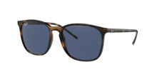 Ray-Ban RB4387 639980 Sunglasses in Transparent Blue | SmartBuyGlasses USA