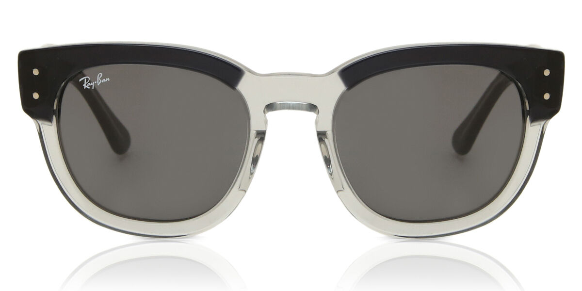 RB0298S Mega Hawkeye gafas de sol Dark Grey on Transparent Grey ...
