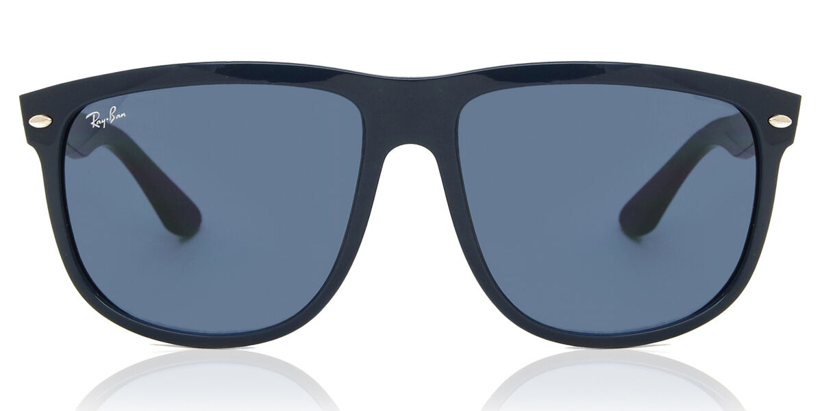 Ray-Ban RB4147 Boyfriend 671780 Square Dark Blue Sunglasses ...