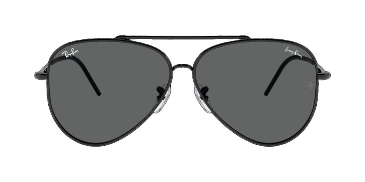 Ray-Ban RB0101S Aviator Reverse 002/GR モデルブラック サングラス | SmartBuyGlassesジャパン