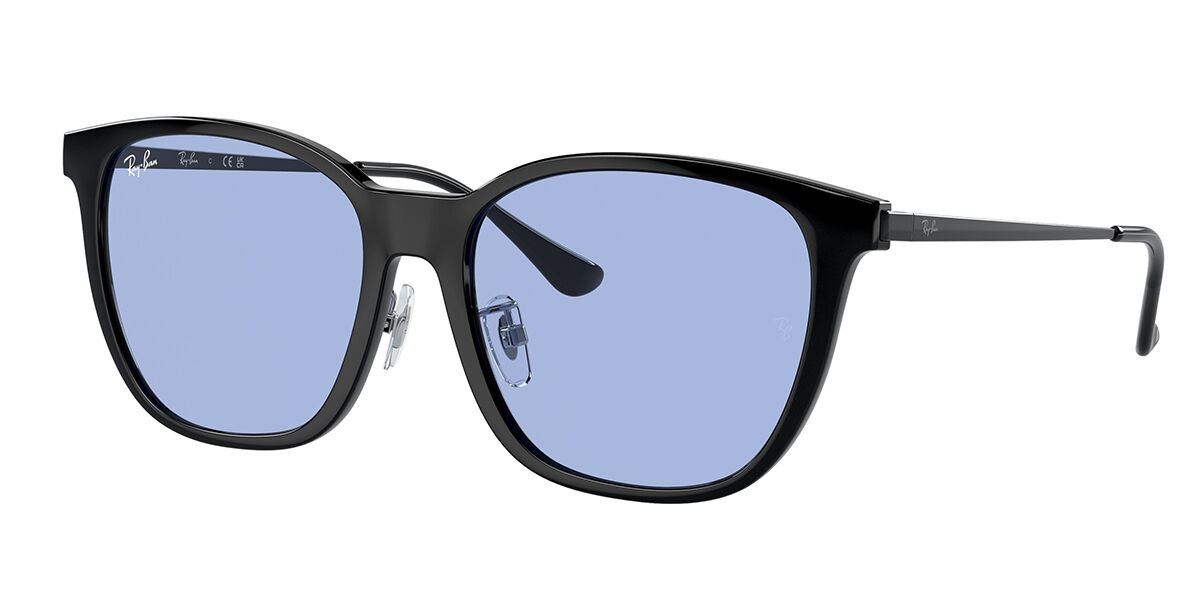 Ray-Ban RB4333D Asian Fit 674680 Sunglasses Black | VisionDirect Australia