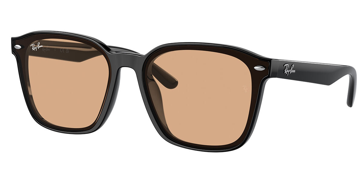 Ray-Ban RB4392D Asian Fit 601/93 Sunglasses in Black | SmartBuyGlasses USA