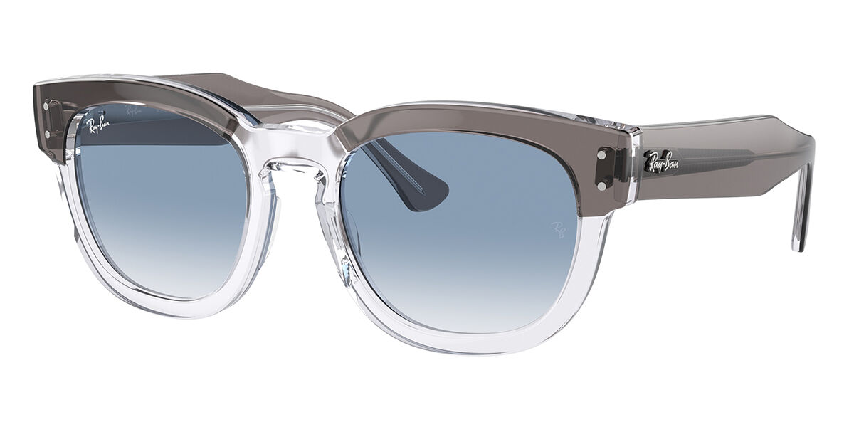 Ray-Ban RB0298SF Mega Hawkeye Asian Fit 13553F Sunglasses Transparent ...