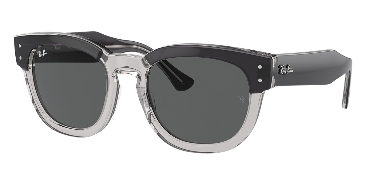 Ray-Ban RB0298SF Mega Hawkeye Asian Fit 1396B1 Sunglasses in Dark Grey ...