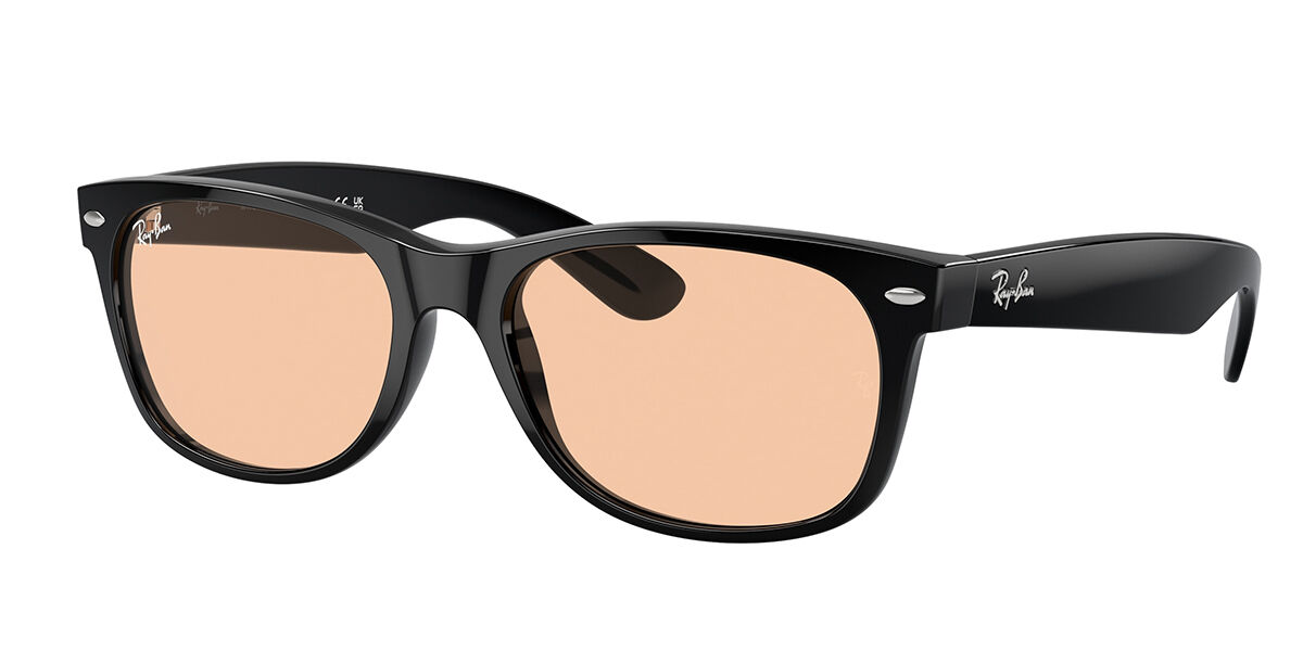 Ray-Ban RB3016 Clubmaster Asian Fit 601/4B Sunglasses Black ...