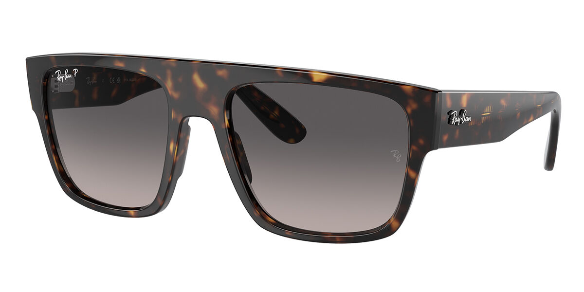 Ray Ban RB0360S Drifter Polarized 902/M3 Sunglasses in Dark Tortoise ...