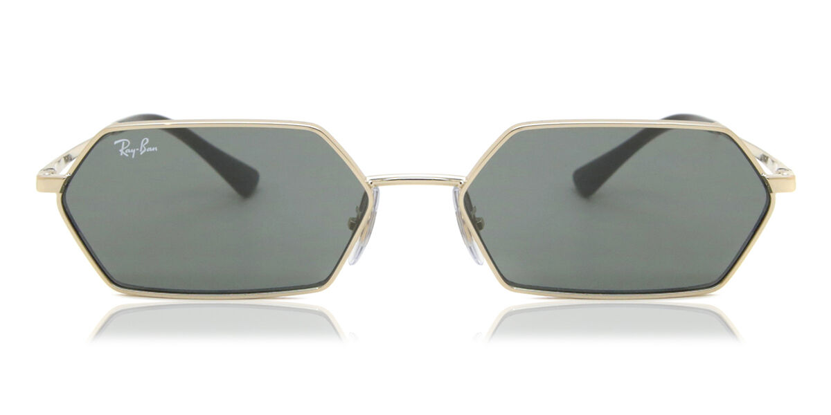 Ray Ban RB3728 Yevi 92136V Sunglasses in Light Gold | SmartBuyGlasses USA