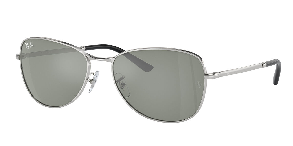 Ray-Ban RB3733 003/40 Sunglasses Silver | VisionDirect Australia