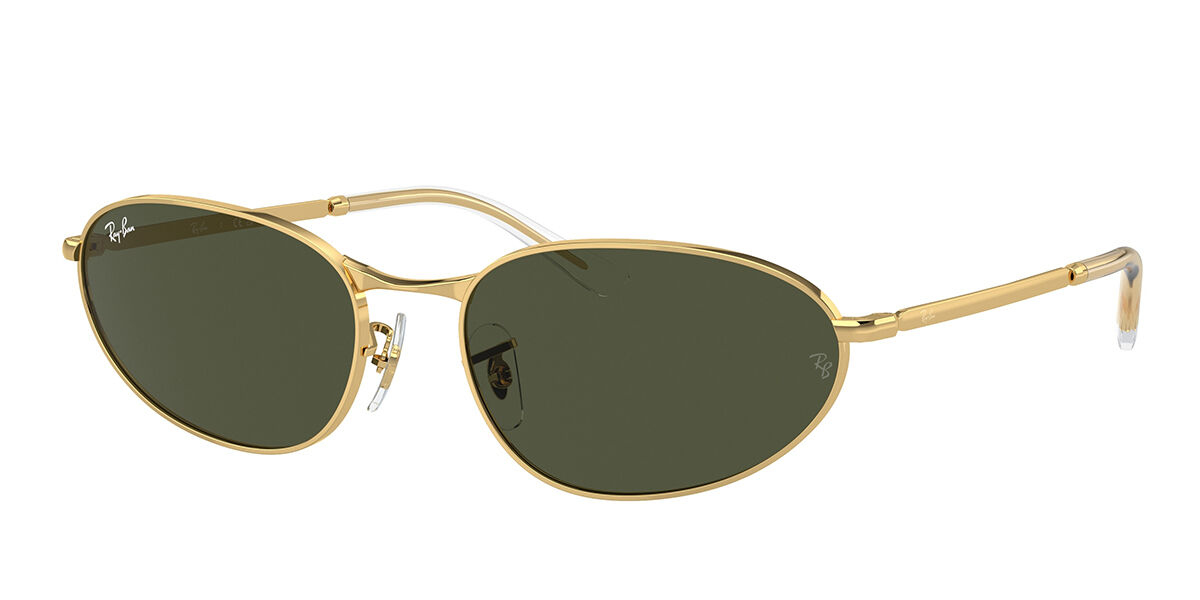 Ray Ban RB3734 001/31 Sunglasses in Gold | SmartBuyGlasses USA