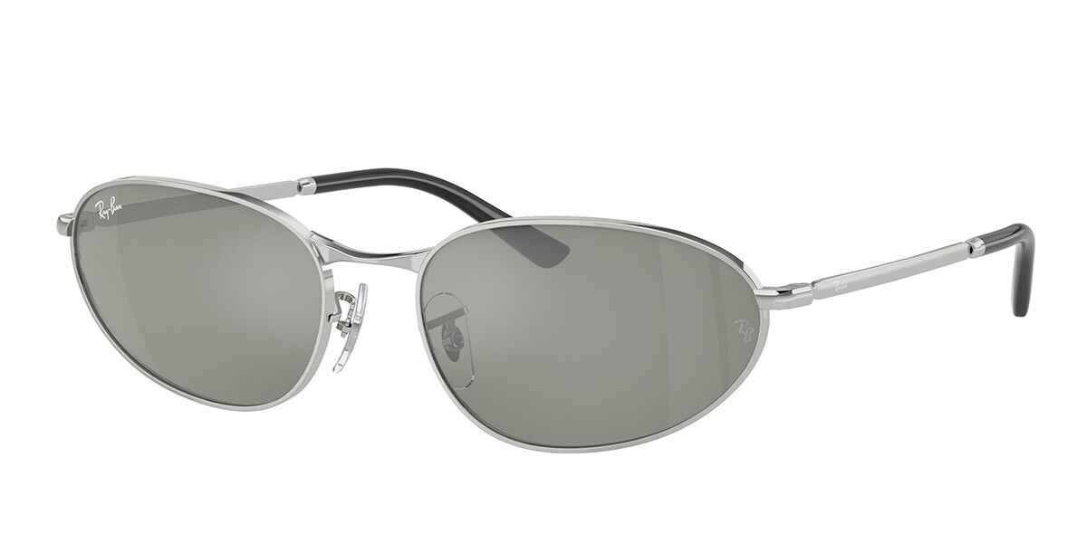 Ray Ban RB3734 003/40 Sunglasses in Silver | SmartBuyGlasses USA