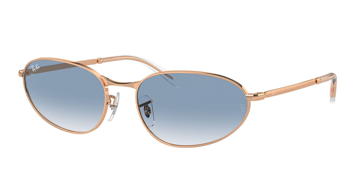 Ray Ban RB3734 92023F Sunglasses in Rose Gold | SmartBuyGlasses USA