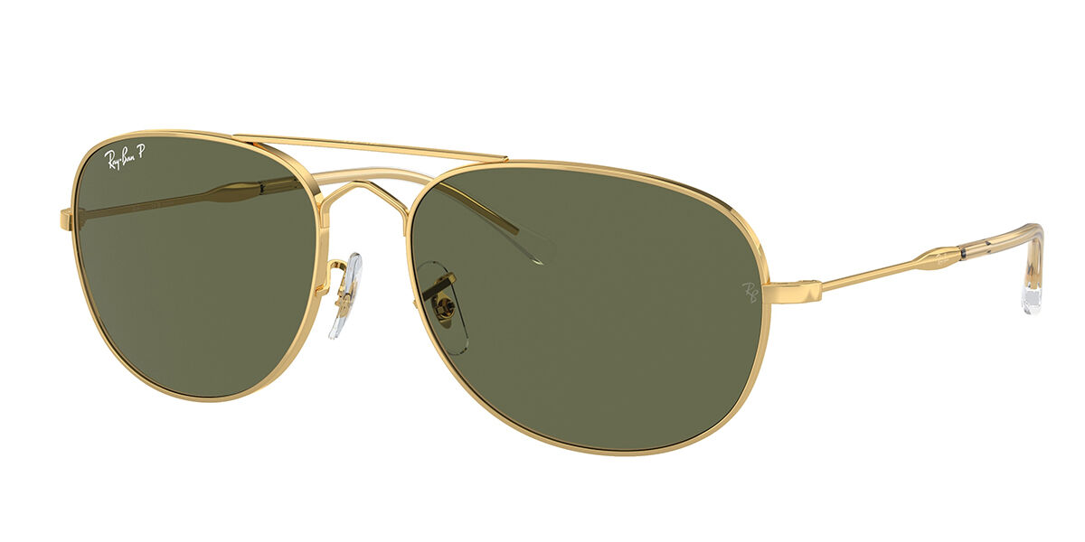 Ray Ban RB3735 Bain Bridge Polarized 001/58 Sunglasses Gold ...