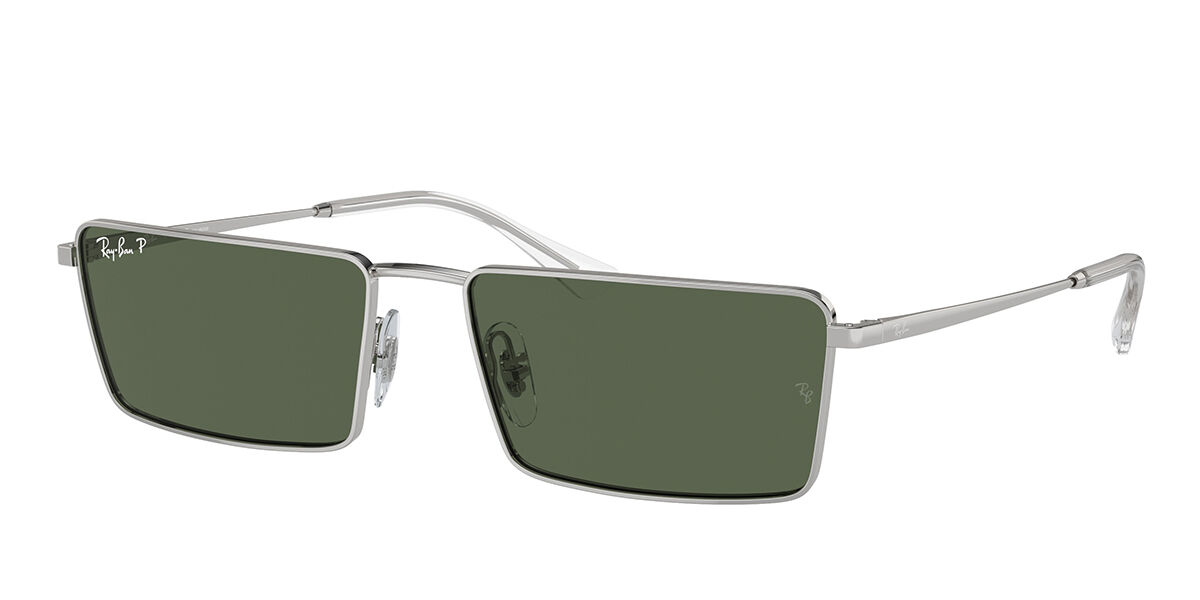 Ray Ban RB3741 Emy Polarized 003/9A Sunglasses in Silver ...