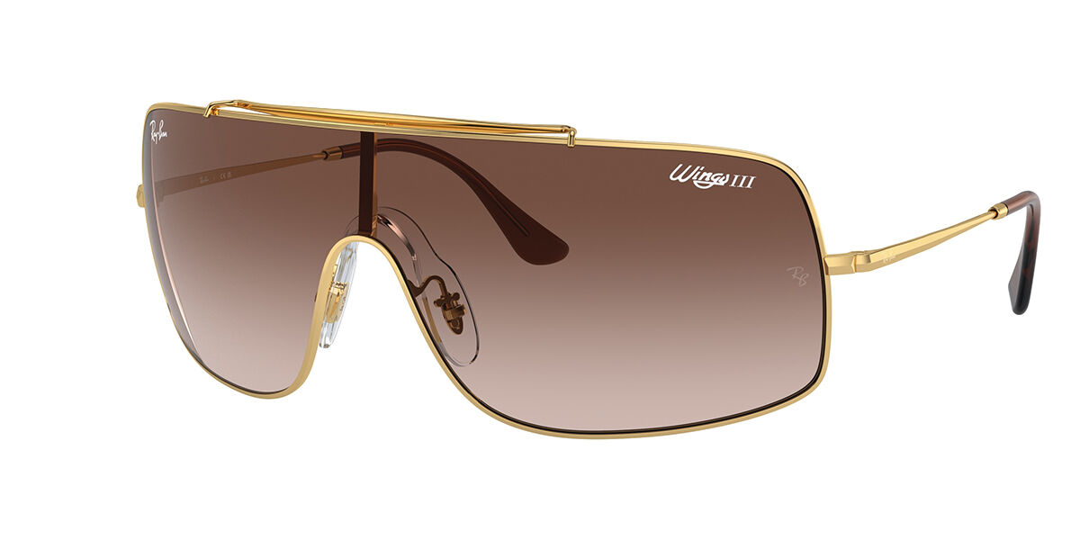 Lunettes de Soleil Ray-Ban RB3897 Wings III 001/13 Or | EasyLunettes